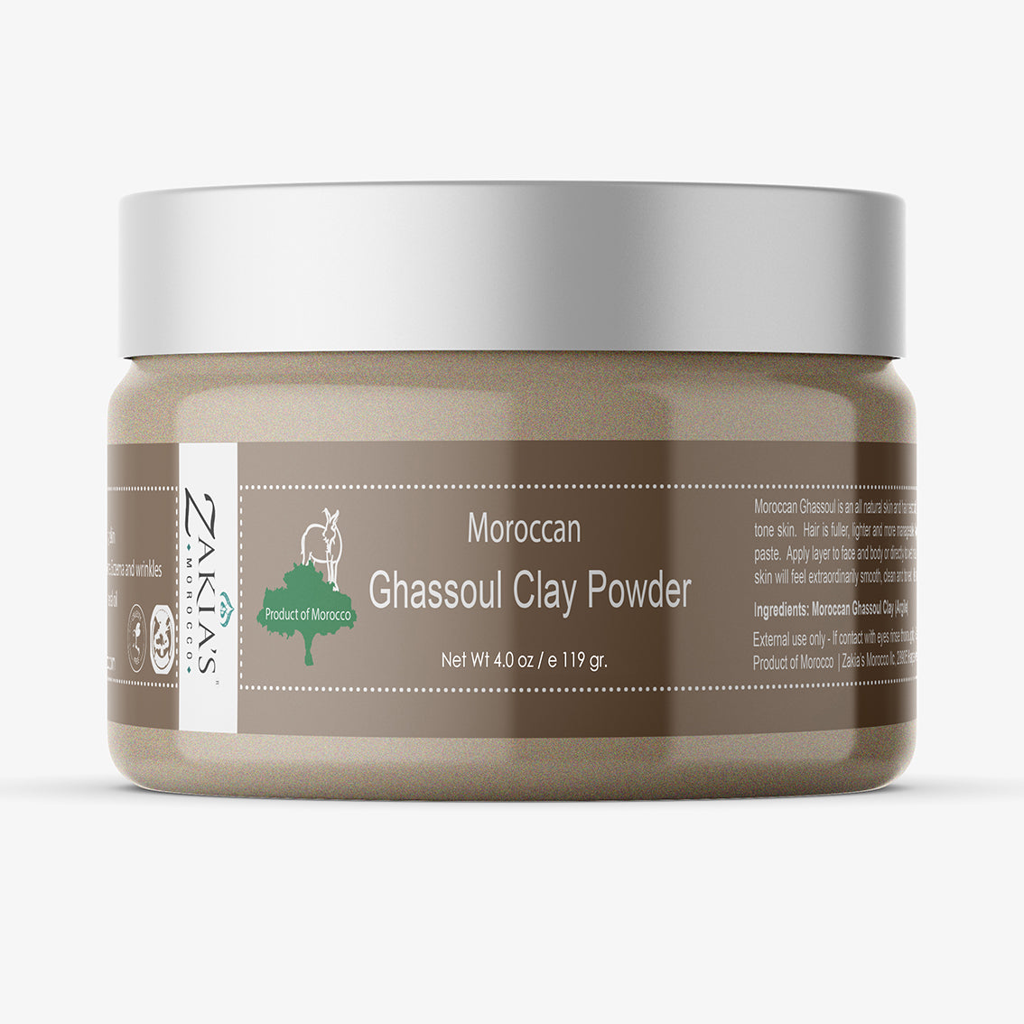 Ghassoul "rassoul" Clay Mask – Zakiasmorocco.com
